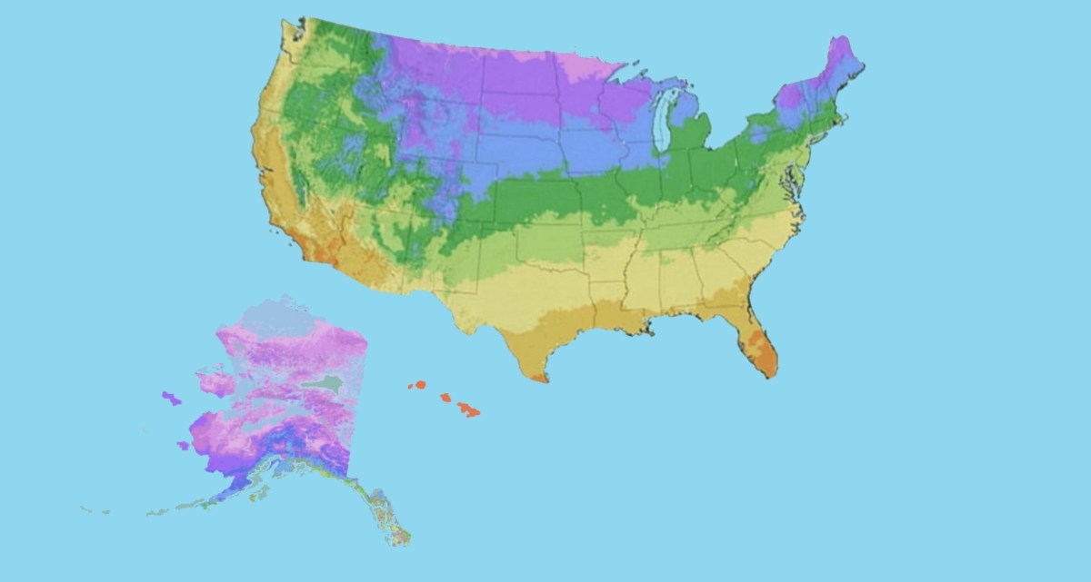 2023 USDA Plant Hardiness Map – Versatileer
